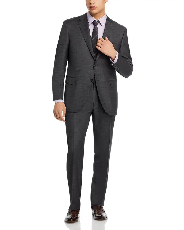 Canali Siena Sharkskin Classic Fit Suit