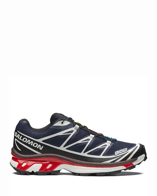 SALOMON Xt-6 Sportstyle Low Top Sneakers - Maritime Blue/black