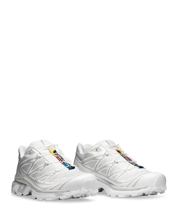 SALOMON Xt-6 Sportstyle Low Top Sneakers - White/white