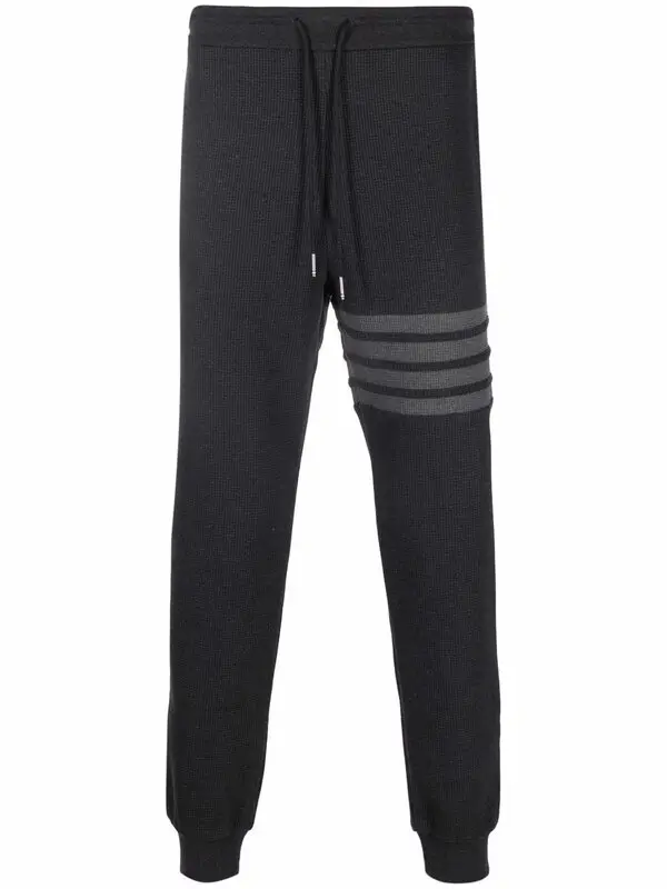 Thom Browne 4-bar Tapered Track Pants - Grey