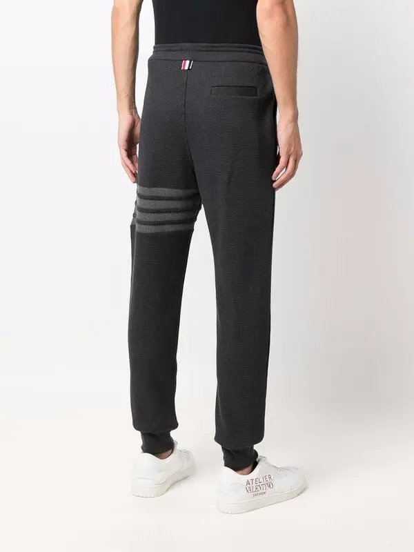 Thom Browne 4-bar Tapered Track Pants - Grey