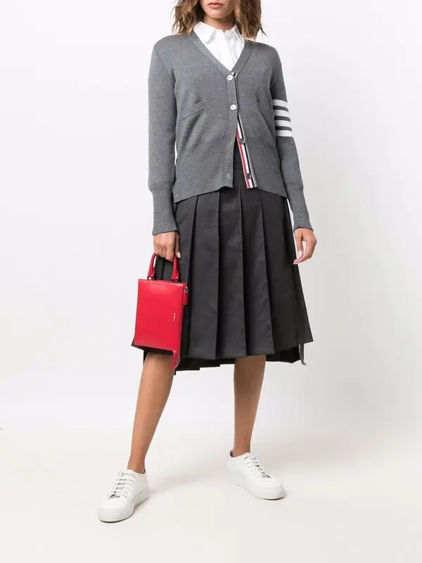 Thom Browne Super 120's Twill Pleated Skirt