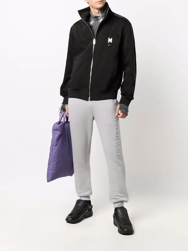 A-COLD-WALL* Embossed Logo Trackpants - Grey