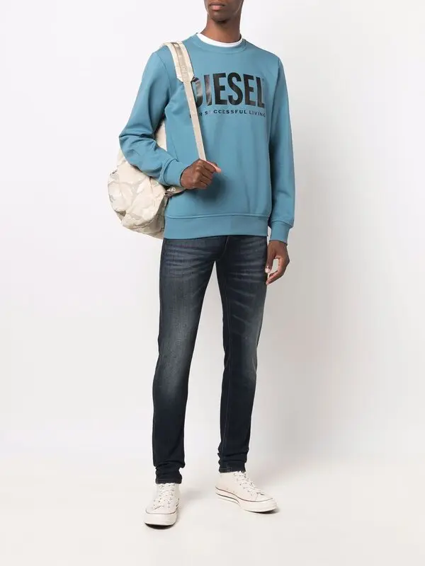 DIESEL® Sleenker Skinny Jeans - Black