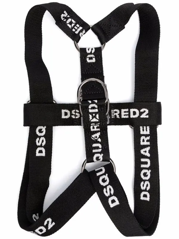Dsquared2 X Poldo Logo-print Harness - Black
