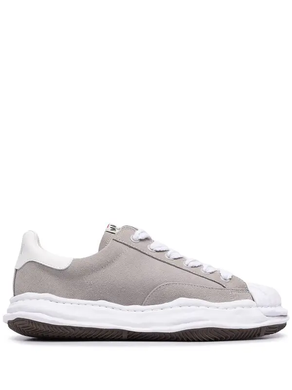 Mihara Yasuhiro Chunky-sole Low Top Sneakers - Grey