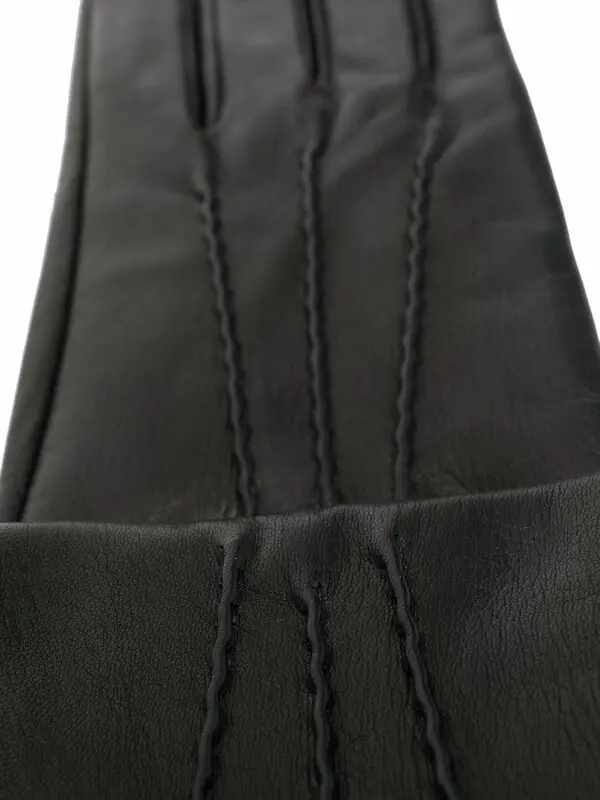 MANOKHI Longline Leather Gloves