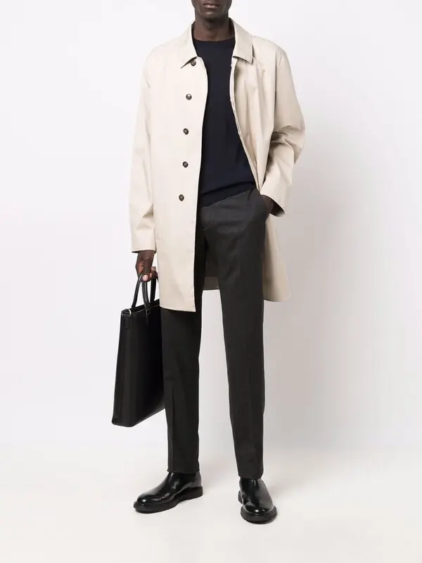 Canali Fine-knit Sweater - Blue