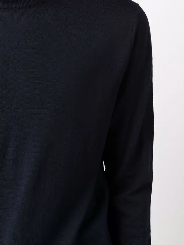 Canali Fine-knit Sweater - Blue