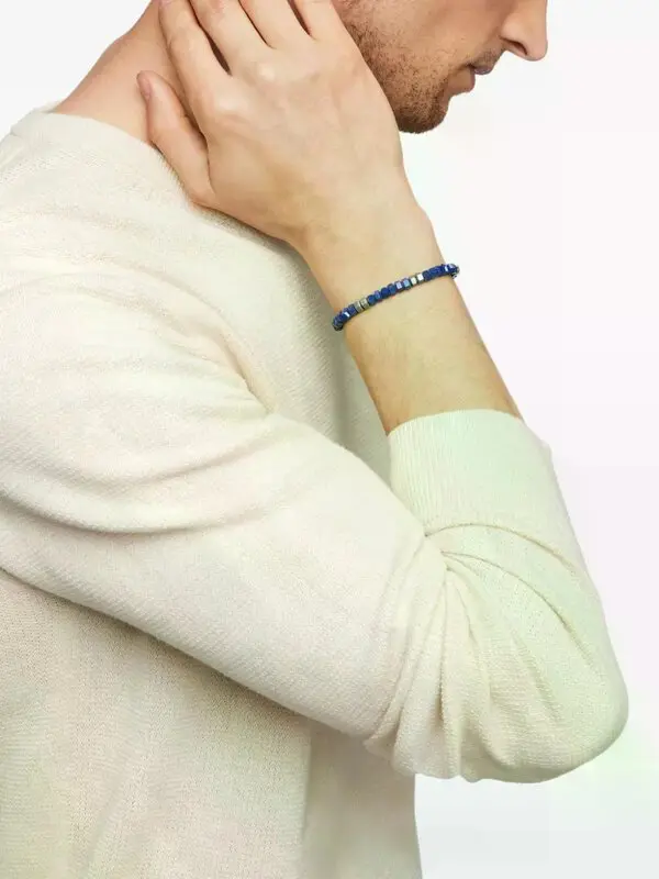 David Yurman Hex Bead Bracelet - Blue