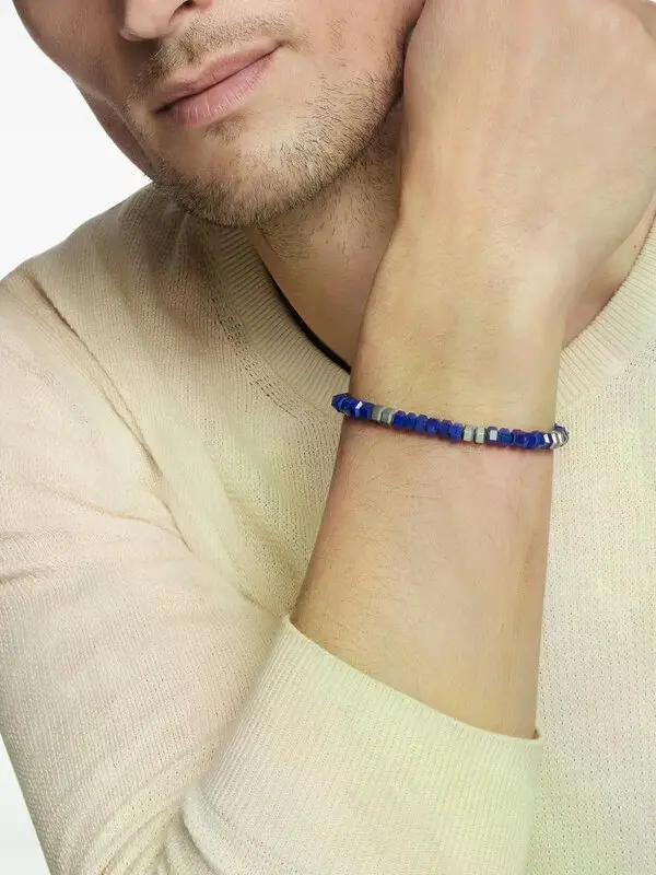 David Yurman Hex Bead Bracelet - Blue