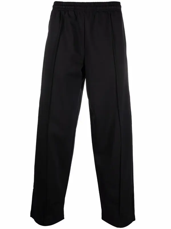 COUNTY OF MILAN Cross Logo Track Pants - Black