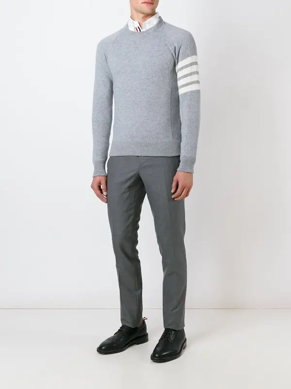 Thom Browne Striped Sleeve Jumper