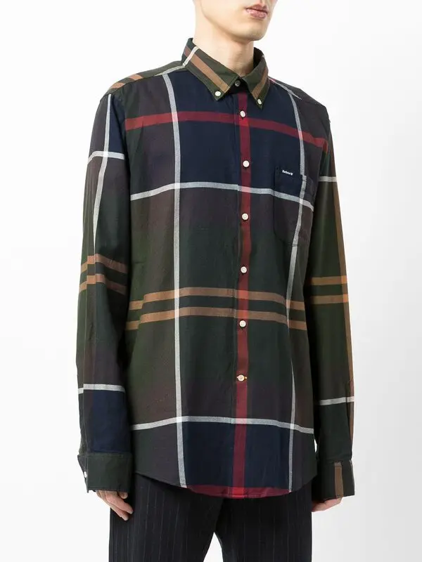 Barbour Dunoon Tartan-print Shirt - Green