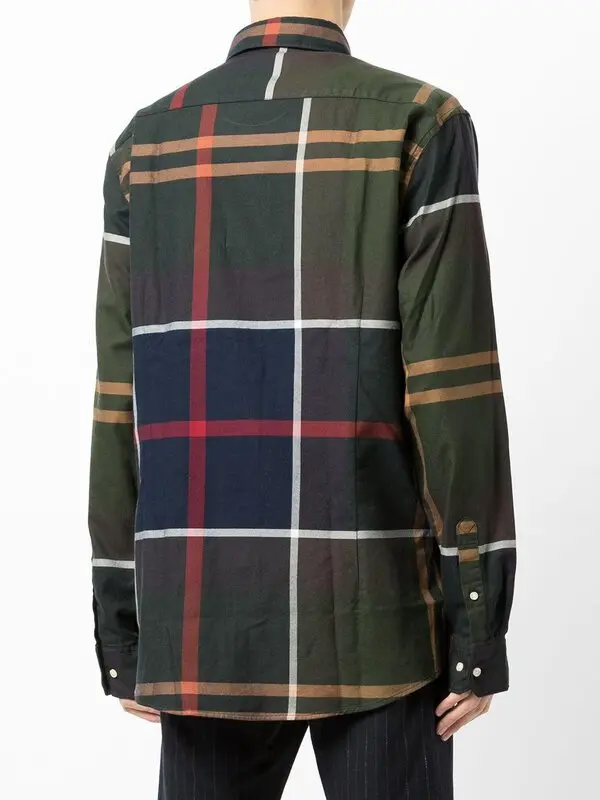 Barbour Dunoon Tartan-print Shirt - Green