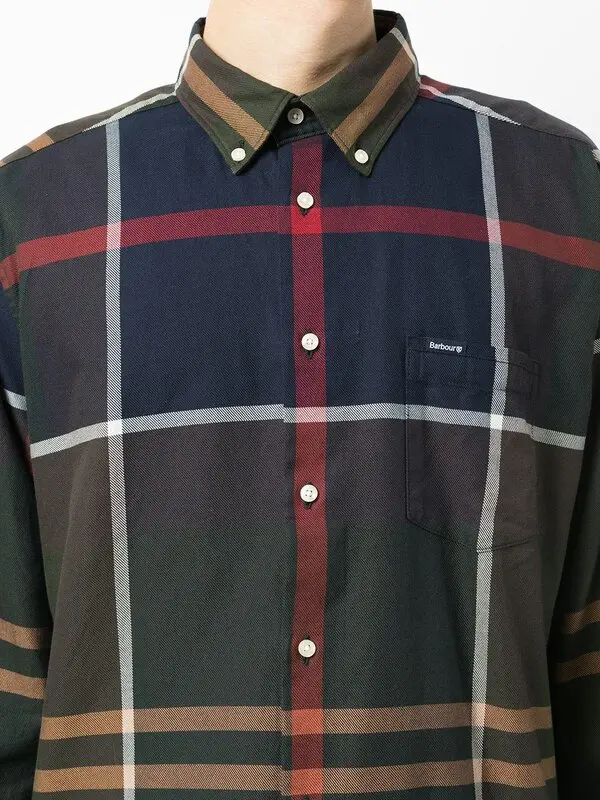 Barbour Dunoon Tartan-print Shirt - Green