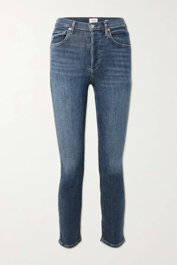 Citizens Of Humanity Jolene High-rise Straight-leg Jeans