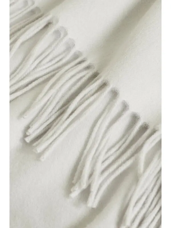 Brunello Cucinelli Fringed Cashmere Travel Blanket