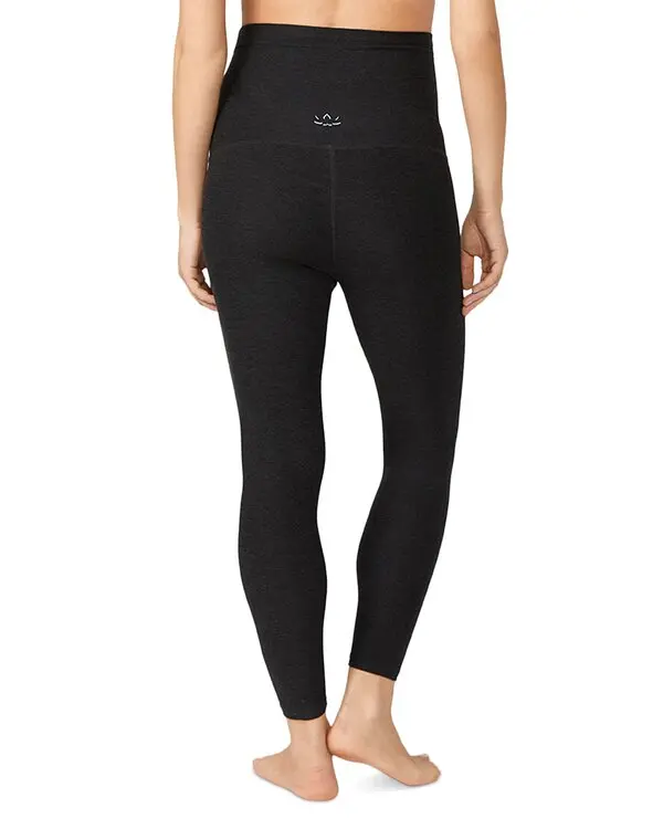 Beyond Yoga Space Dyed Love The Bump Maternity Leggings - Darkest Night