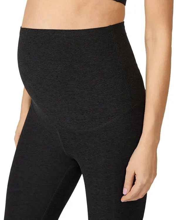 Beyond Yoga Space Dyed Love The Bump Maternity Leggings - Darkest Night