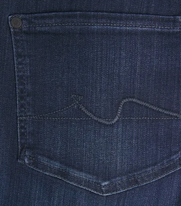 7 For All Mankind Slimmy Tapered Luxe Performance Plus Jeans - Navy