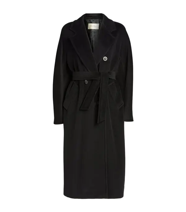 Max Mara Madame Icon Mid-length Coat - Black