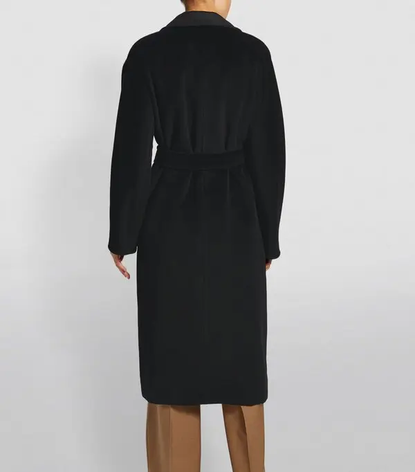 Max Mara Madame Icon Mid-length Coat - Black