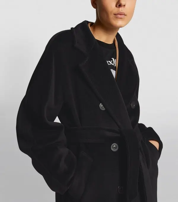 Max Mara Madame Icon Mid-length Coat - Black