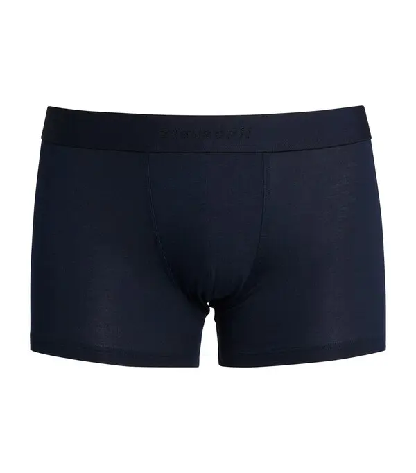 Zimmerli 700 Pureness Boxer Briefs - Navy