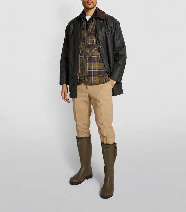 Barbour Quilted Zip-in Liner Gilet - Green