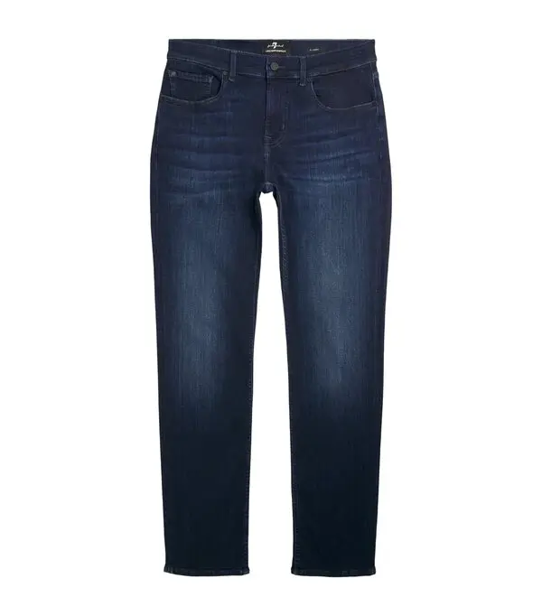 7 For All Mankind Slimmy Lux Performance Plus Jeans - Blue