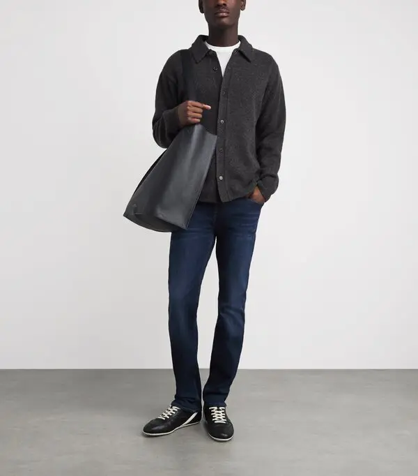 7 For All Mankind Slimmy Lux Performance Plus Jeans - Blue