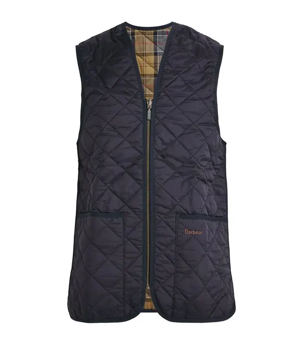 Barbour Quilted Zip-in Gilet Liner - Navy