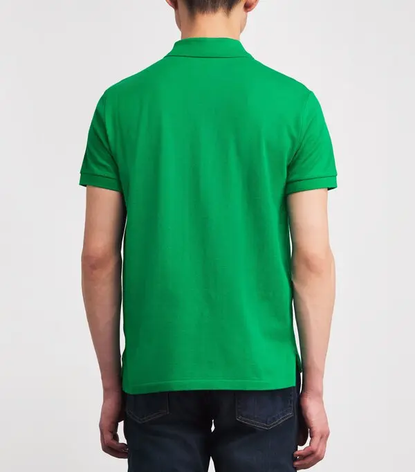 Polo Ralph Lauren Cotton Mesh Custom-fit Polo Shirt - Green