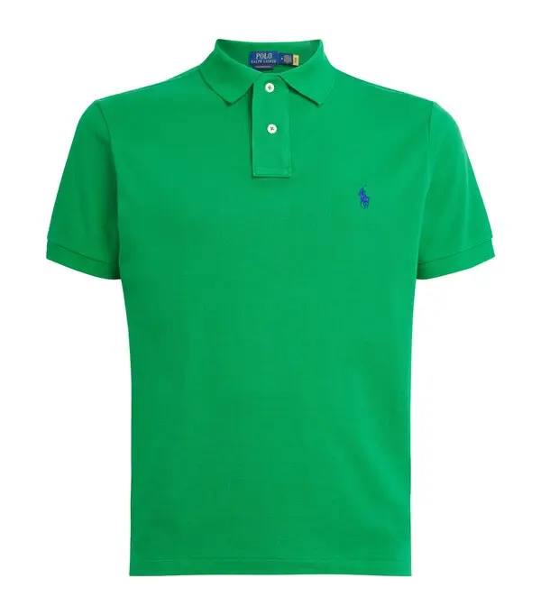 Polo Ralph Lauren Cotton Mesh Custom-fit Polo Shirt - Green