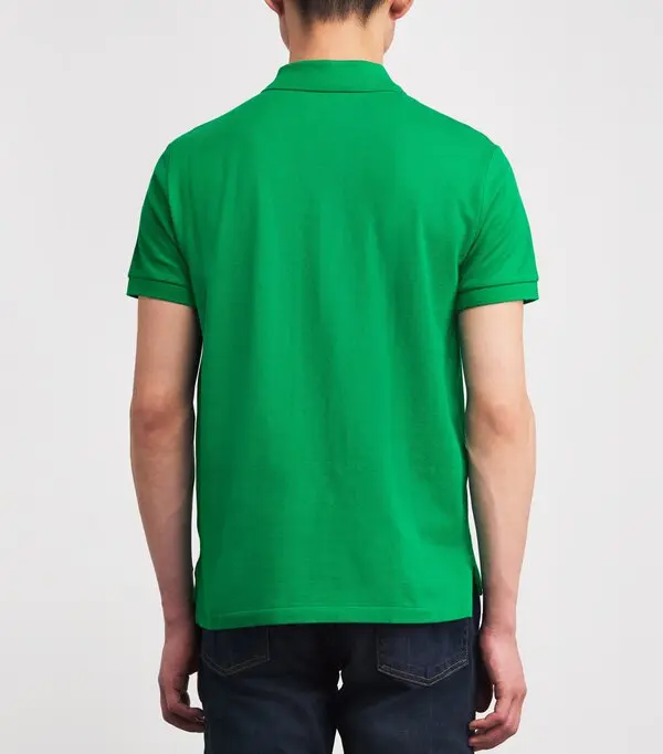 Polo Ralph Lauren Cotton Mesh Custom-fit Polo Shirt - Green