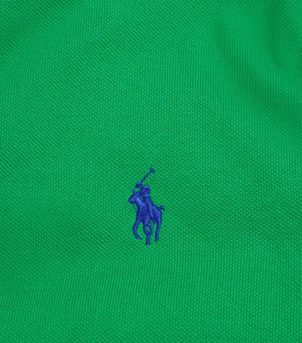 Polo Ralph Lauren Cotton Mesh Custom-fit Polo Shirt - Green