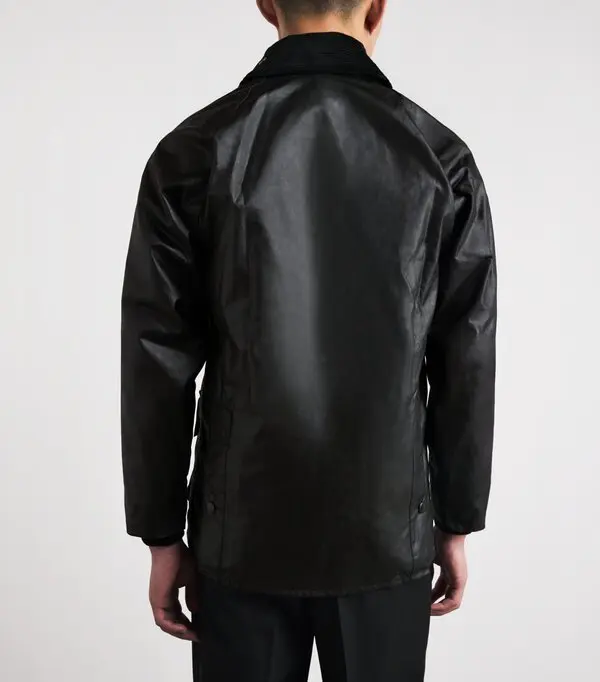 Barbour Waxed Bedale Jacket - Black