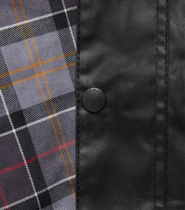 Barbour Waxed Bedale Jacket - Black