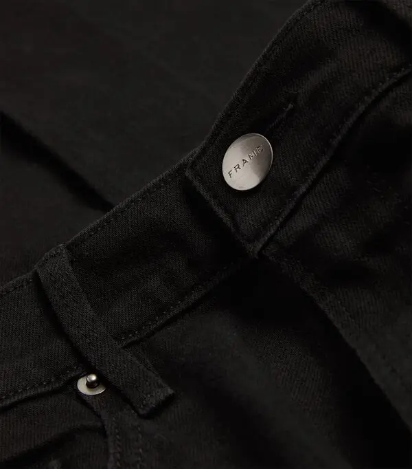 FRAME Slim L'homme Noir Jeans - Black