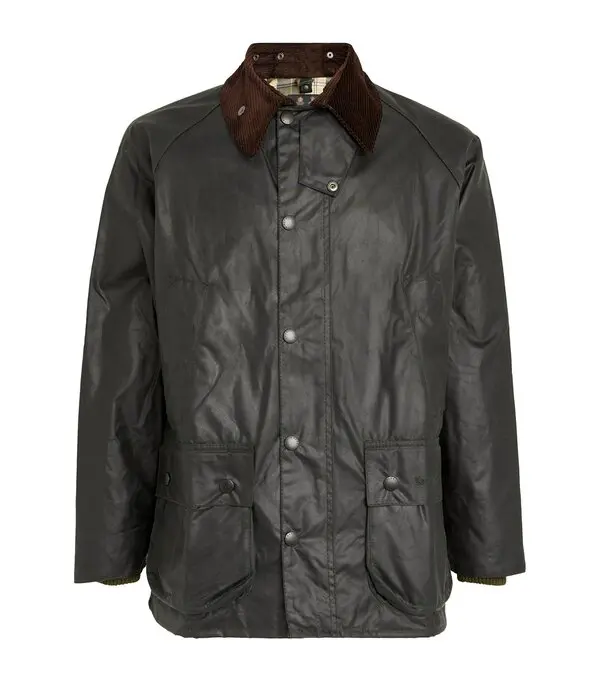 Barbour Waxed Bedale Jacket - Green
