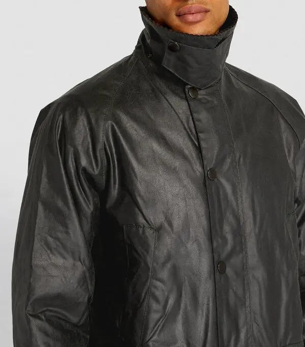 Barbour Waxed Bedale Jacket - Green