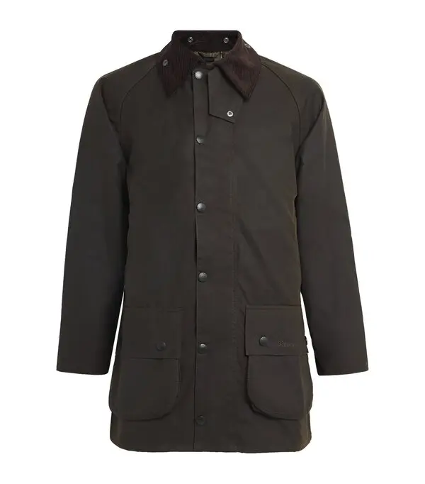 Barbour Waxed Beaufort Jacket - Green
