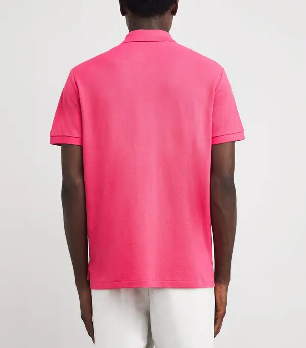 Polo Ralph Lauren Cotton Mesh Custom-fit Polo Shirt - Pink