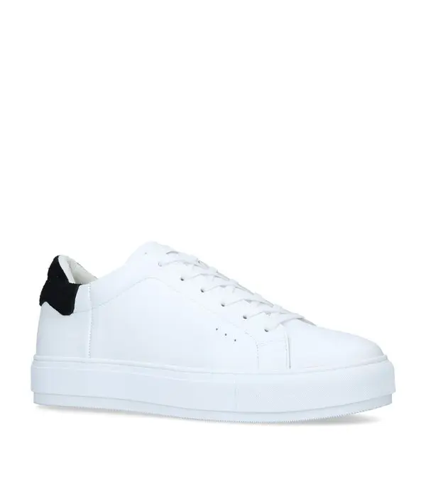 Kurt Geiger Leather Laney Sneakers - White