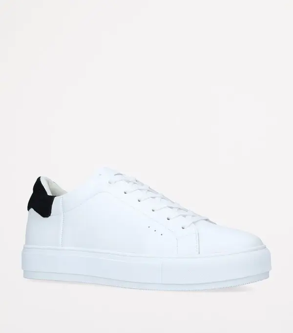 Kurt Geiger Leather Laney Sneakers - White