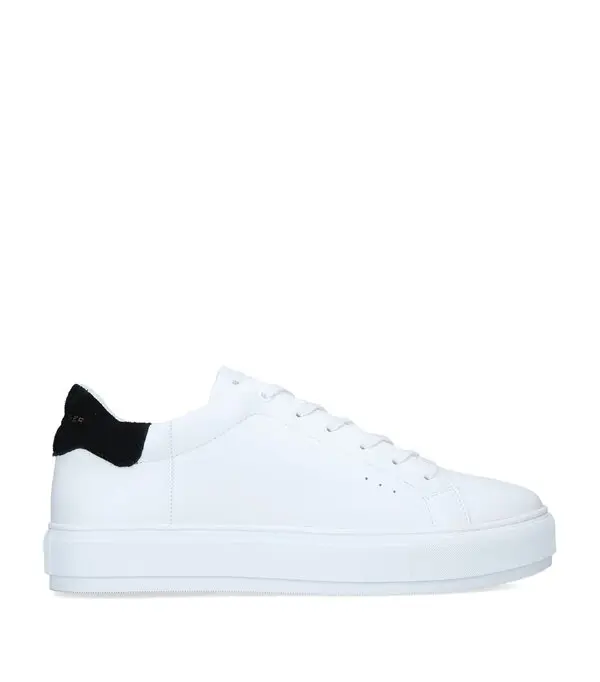 Kurt Geiger Leather Laney Sneakers - White