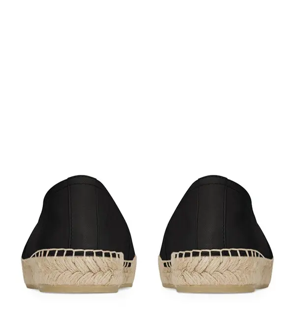 Saint Laurent Leather Espadrilles