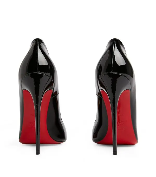 CHRISTIAN LOUBOUTIN So Kate 120 Patent Leather Pumps - Red