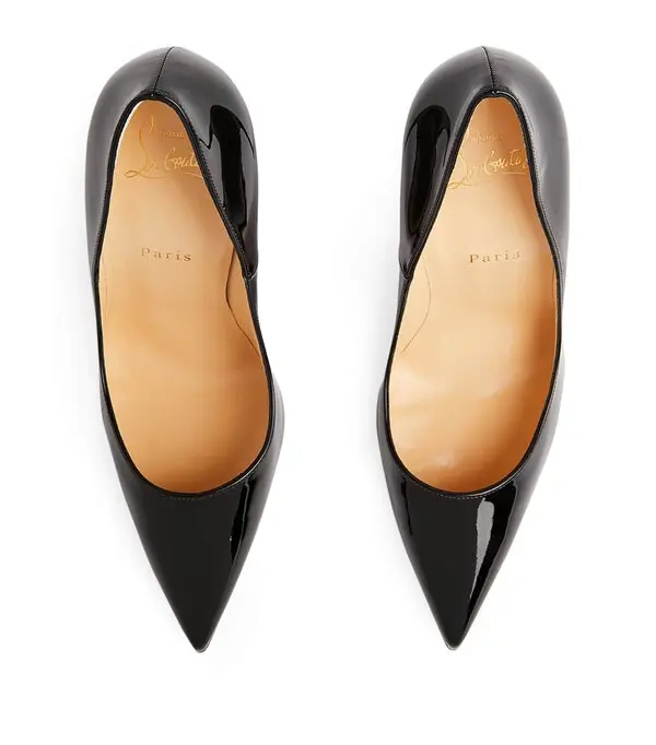 CHRISTIAN LOUBOUTIN So Kate 120 Patent Leather Pumps - Red